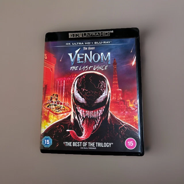 VENOM: THE LAST Dance 4K UHD & Blu-ray £3.00 - PicClick UK