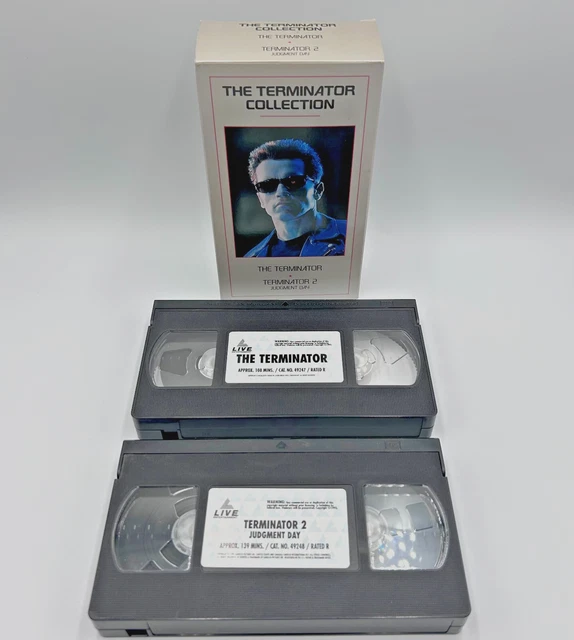 THE TERMINATOR COLLECTION VHS 1991 The First Edition Made Very Good ...