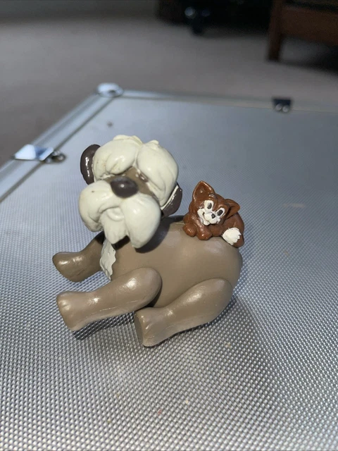 DISNEY 101 DALMATIANS Colonel Dog & Sergeant Tibbs Cat Toy Figure £1.00 ...