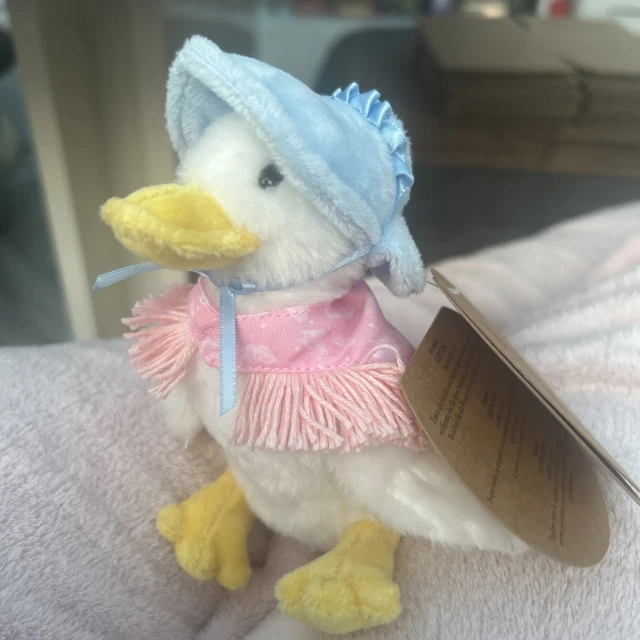 JEMIMA PUDDLE-DUCK PETER Rabbit Beatrix Potter Soft Toy Plush new with ...