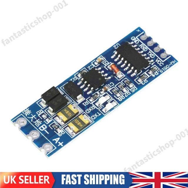 TTL TO RS485 485 To Serial UART Level Mutual Converter Hardware 3V 5.5V ...