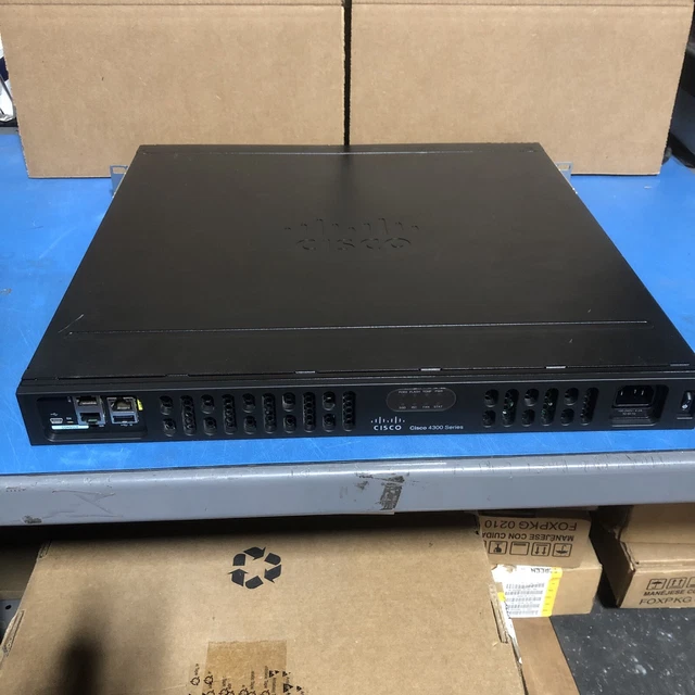 CISCO ISR4331/K9 Router ISR4331 V07 £98.53 - PicClick UK