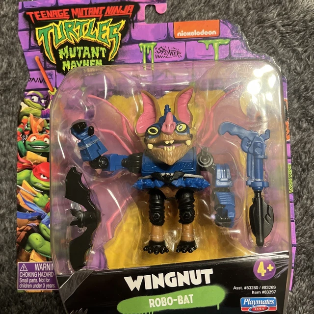TMNT TEENAGE MUTANT Ninja Turtles Mayhem Wingnut Action Figure New ...