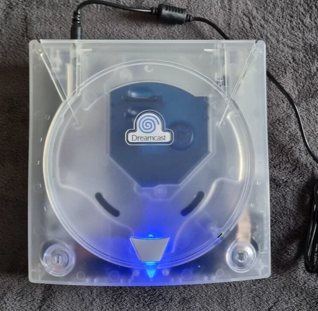 PAL SEGA DREAMCAST mit GDEMU 5.20.5 Region Free Noctua Fan Blue LED 256GB Transp EUR 469,99 ...