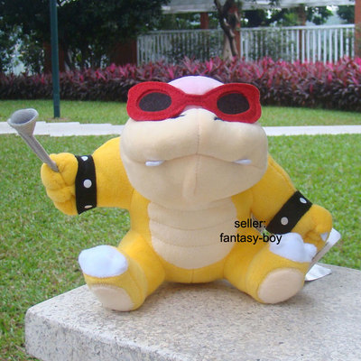 SUPER MARIO PLUSH Roy Koopa 7" Bowser Koopalings Stuffed Toy Game Soft ...