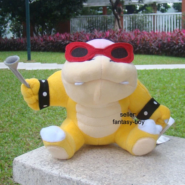 SUPER MARIO PLUSH Roy Koopa 7" Bowser Koopalings jouet en peluche jeu ...