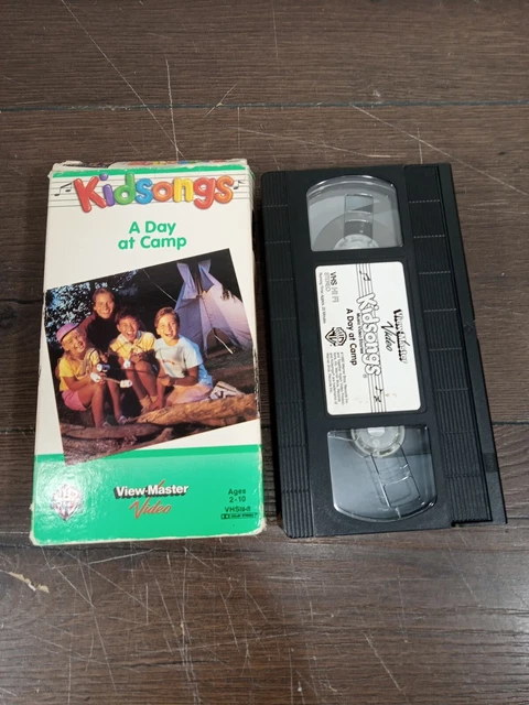 VHS KIDSONGS A Day At Camp (VHS, 1990) View-Master Vidéo EUR 11,60 ...