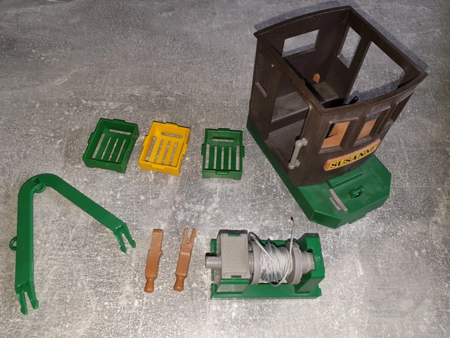 PLAYMOBIL FISCHKUTTER SUSANNE 3551 Kajüte Seilwinde und Zubehör für das ...