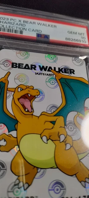 CHARIZARD 2024 POKEMON Center X Bear Walker Card 724/750 - PSA 10 EUR ...