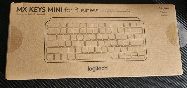 LOGITECH MX MECHANICAL Mini Wireless Keyboard - Graphite (Clicky ...
