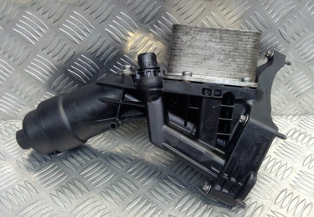 OIL COOLER HEAT Exchanger Filter Housing 8585624 8513965 B38 B48 BMW ...