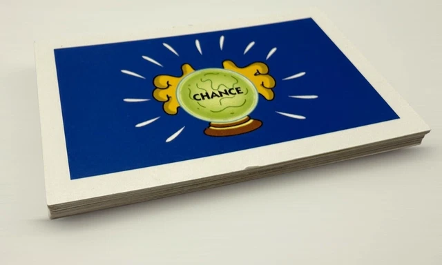 MONOPOLY SIMPSONS EDITION Parker 2003 - Full Set of 16 Chance Cards ...