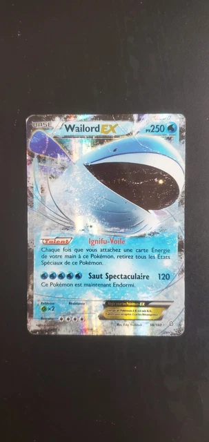 CARTE POKÉMON WAILORD EX 38/160 - XY Primo Choc - FR EUR 2,00 - PicClick FR