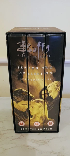 BUFFY THE VAMPIRE Slayer - Season 2 Episodes 12 To 22 Box Set. VHS £4. ...