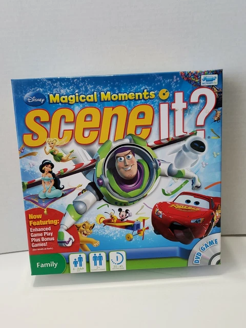 DISNEY SCENE IT? Magical Moments DVD Game Screenlife 2011 COMPLETE! EUC ...