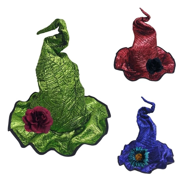 COMFORTABLE WITCH HAT Roleplaying Wizard Hat For Halloween Event And ...