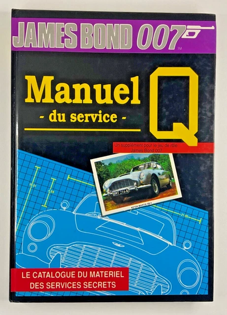 JAMES BOND 007 - le jeu de rôle ~ Manuel du Service Q EUR 34,90 ...