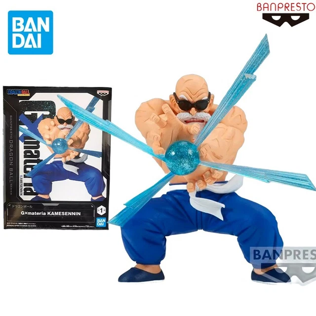 FIGURINE BANPRESTO DRAGON Ball GxMateria Kamesennin Master Roshi Neuve ...