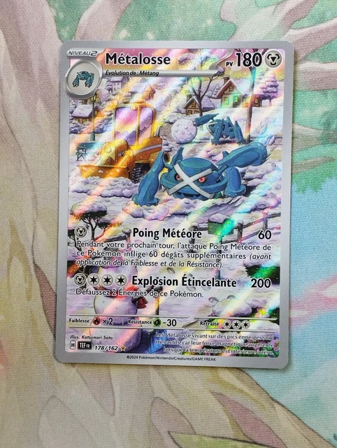 CARTE POKÉMON MÉTALOSSE 178/162 EV5 Forces Temporelles EUR 35,00 ...