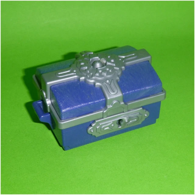 PLAYMOBIL - ABENTEUER Schloss - Schatztruhe Truhe Kiste - blau / silber ... PLAYMOBIL - ABENTEUER Schloss - Schatztruhe Truhe Kiste - blau / silber ...