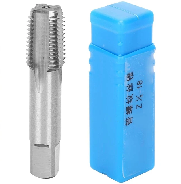 TARAUD À FILETAGE Métrique Taraud 1/4 NPT Tige 1cm/0.4'' Taraud à 18 Dents en... EUR 29,72 ...