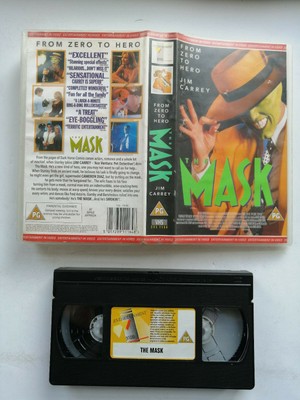 THE MASK VHS Video 1994 Jim Carrey Comedy £3.80 - PicClick UK