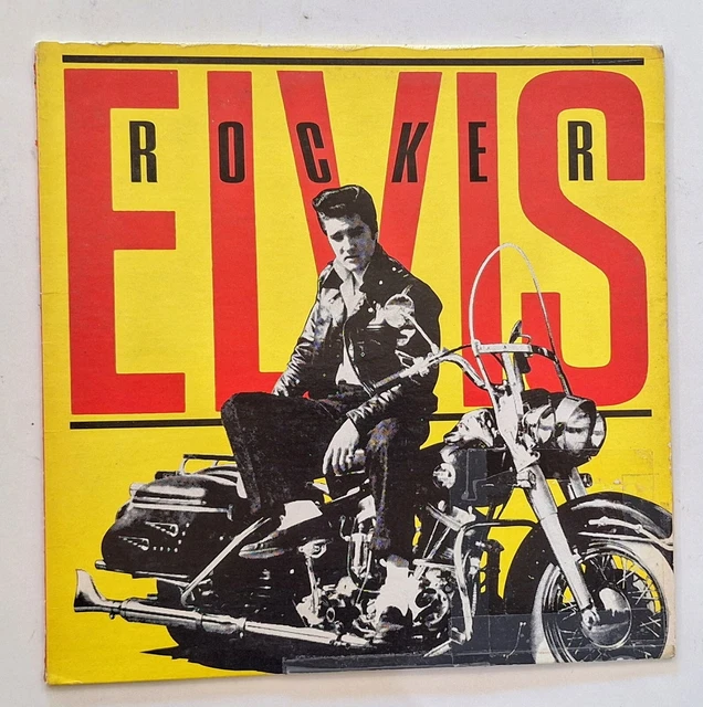 ELVIS PRESLEY &ROCKER& VINTAGE 1984, RCA AFM1-5182 50e ANNIVERSAIRE, LP ...