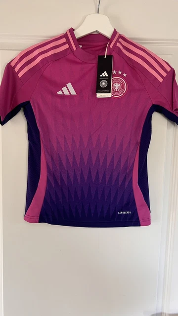 ADIDAS DFB 2024 Auswärtstrikot Pink KIDS Junior EM EURO 24 152 Neu! EUR ...