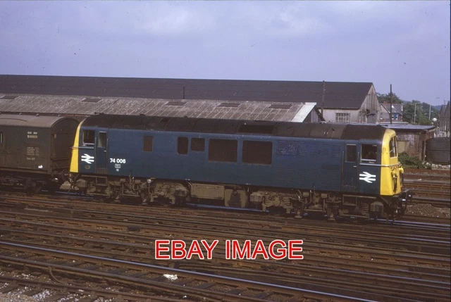 ORIGINAL 35MM SLIDE ORIG 35MM SLIDE CLASS 74 NO 74006 AT EASTLEIGH 7-75 ...