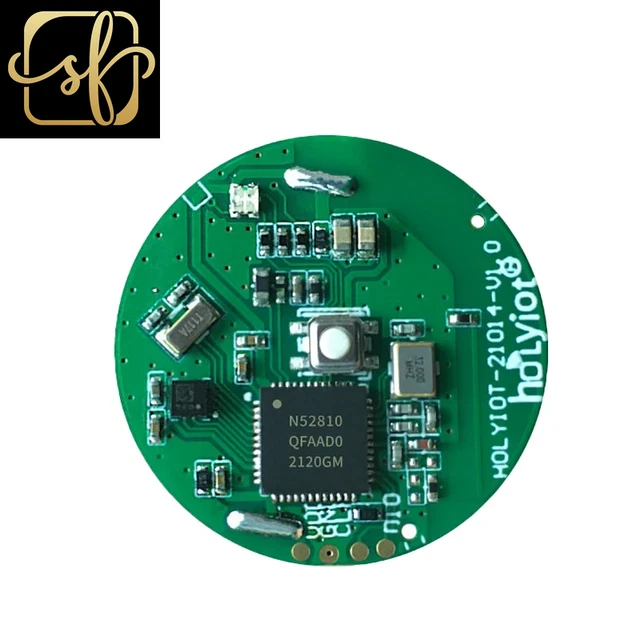 GREEN A NRF52810 BLE Module with Accelerometer Sensor Low Power ...