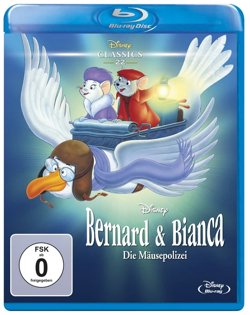 BERNARD & BIANCA - Die Mäusepolizei - Disney Classics (Blu-ray) John ...