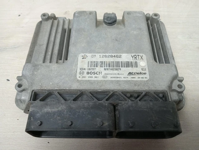 HOLDEN COMMODORE ECU Engine Ecu, 3.6 V6, Ecu Only, Ve, 11/08-08/10 2009 ...