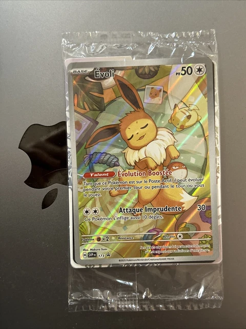 CARTE POKÉMON ÉVOLI Svp-173 Scellée Promo Évolution Prismatique ETB 8.5 ...