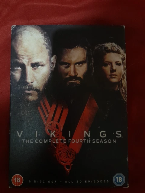 VIKINGS - THE Complete Fourth 4th Season Slip Case 6 Dvd Set £12.94 ...