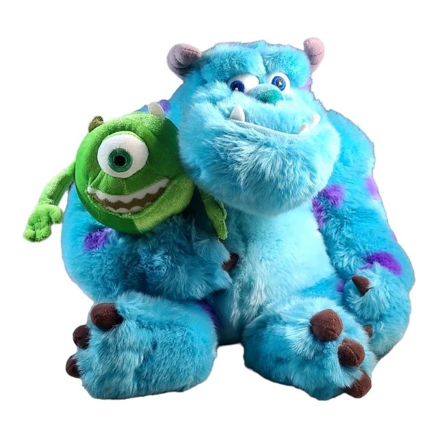 DISNEY STORE PIXAR Monsters Inc Plush Mike Wazowski And Sully Stuffed ...