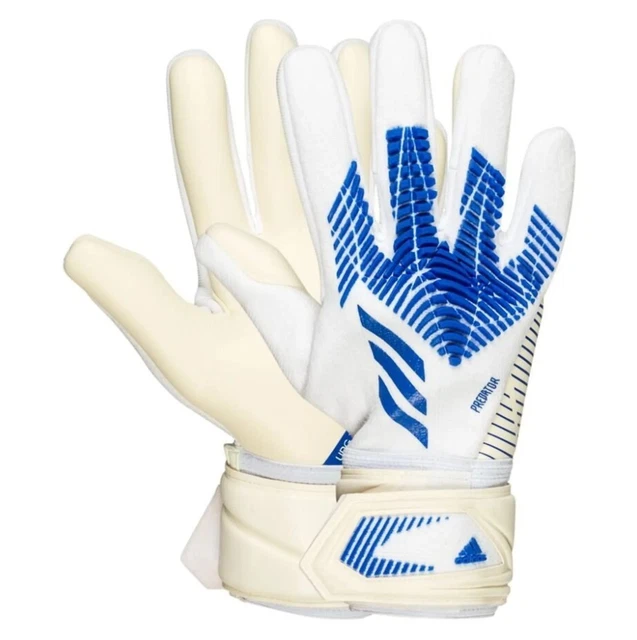 ADIDAS PREDATOR LEAGUE Goalkeeper Gloves / White Blue / RRP £55 £28.00 ...