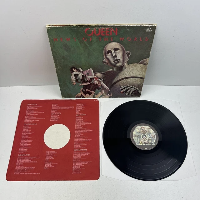 QUEEN - NEWS Of The World LP Vinyl Record VG/VG 1977 UK Album EMA 784 Gatefold £29.01 - PicClick UK