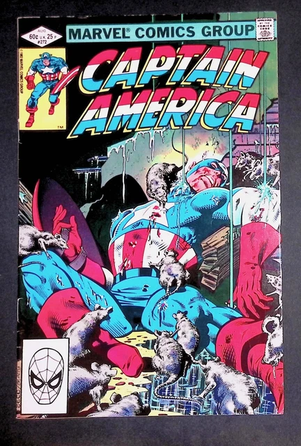 CAPTAIN AMERICA #272 Bronze Age Marvel Comics 1st appearance of Vermin ...