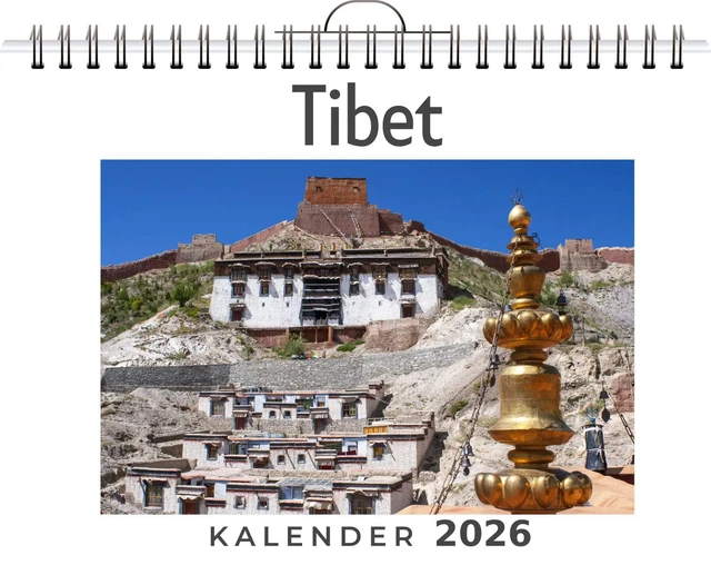 TIBET SARAH HERRMANN Kalender Deutsch 2026 FlipFlop EAN 9783759196460 ...