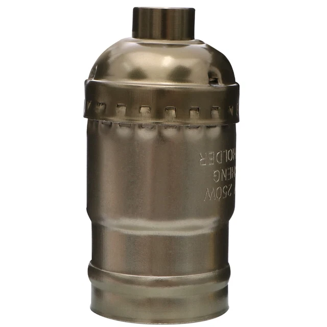 2 PCS LAMP Holder Screw Fitting Holders Light Vintage Small Table ...