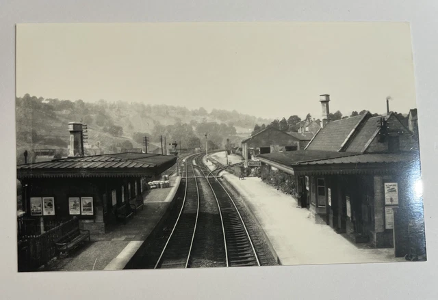 RAILWAY LOCOMOTIVE PHOTOGRAPH - Brimscombe Station - A781 EUR 4,10 ...