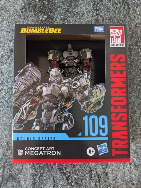 TRANSFORMERS STUDIO SERIES Bumblebee 109 Concept Art Megatron Leader ...