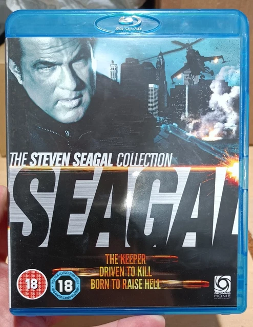 STEVEN SEAGAL COLLECTION BLU-RAY Driven To Kill + Keeper + Born To Raise Hell EUR 16,56 ...