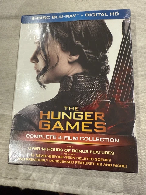 THE HUNGER GAMES Complete 4 Film Collection Blu-ray 6 Disc Sealed £25. ...