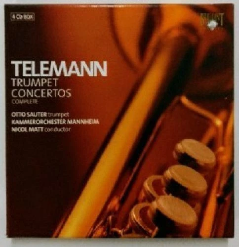 TELEMANN: COMPLETE TRUMPET Concertos. Sauter, Otto and Georg Philipp ...