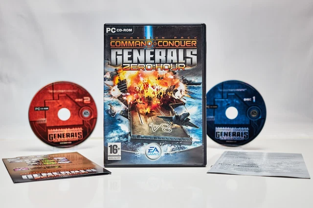 COMMAND & CONQUER Generals Zero Hour Expansion Pack PC CD-ROM £7.95 - PicClick UK