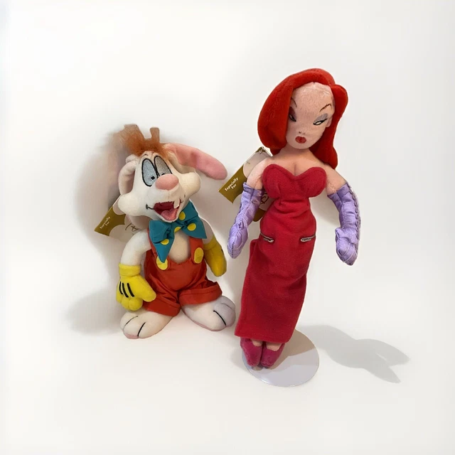 JESSICA RABBIT WHO FRAMED ROGER RABBIT Bean Bag Plush Disney Store NWT ...