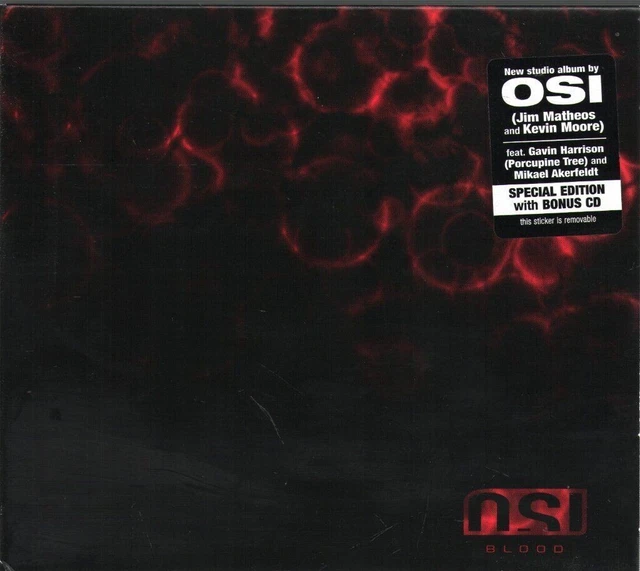 OSI BLOOD CD SET 2CD set in digipak (IOMSECD309) EUROPE INSIDE OUT ...