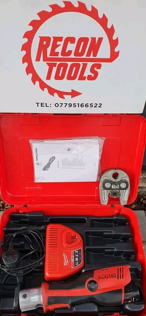 NOVOPRESS ACO102 PRESS Tool, 22mm Jaws, Charger, Battery & Box £500 ...
