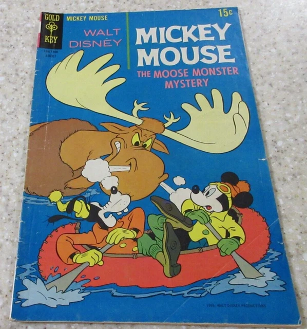 WALT DISNEY'S MICKEY Mouse 122, (FN- 5.5) Moose Monster! 30% off Guide ...